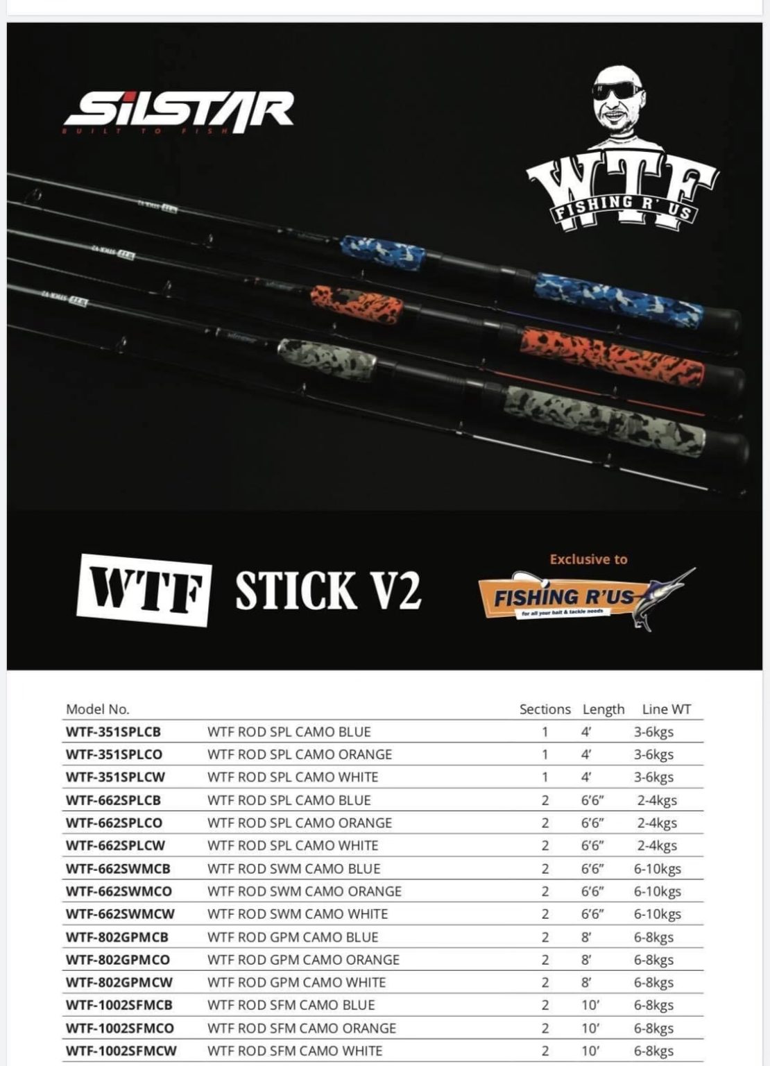 FISHING R US – WTF STICK V2 ROD – Fishing R Us
