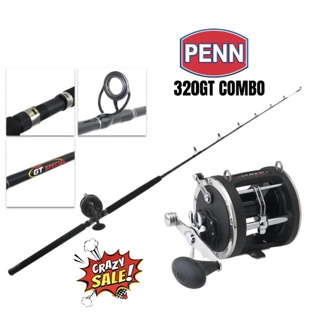 PENN GT320 OVERHEAD COMBO – Fishing R Us