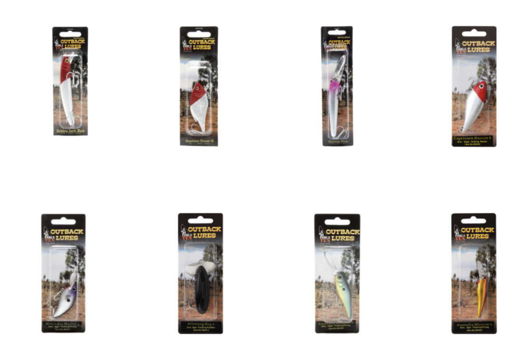 Force Ten Outback Lures 10 for $19.99 – Fishing R Us Pty Ltd