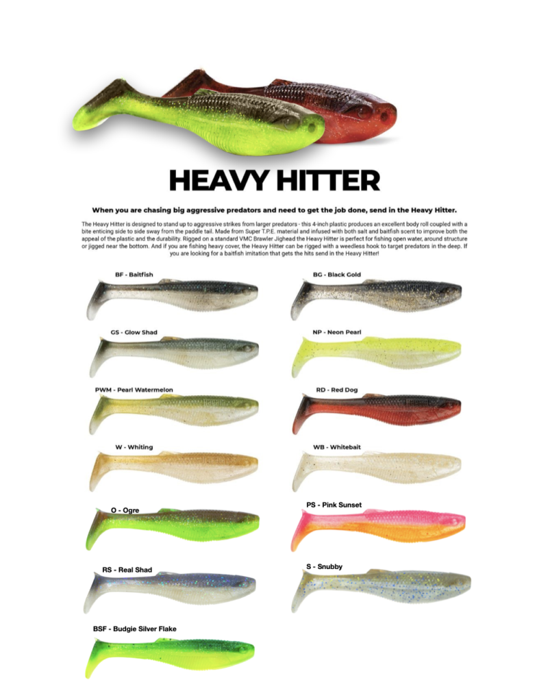 Rapala “CRUSH CITY”Heavy Hitter Soft Plastic Paddle Tail Lures ...