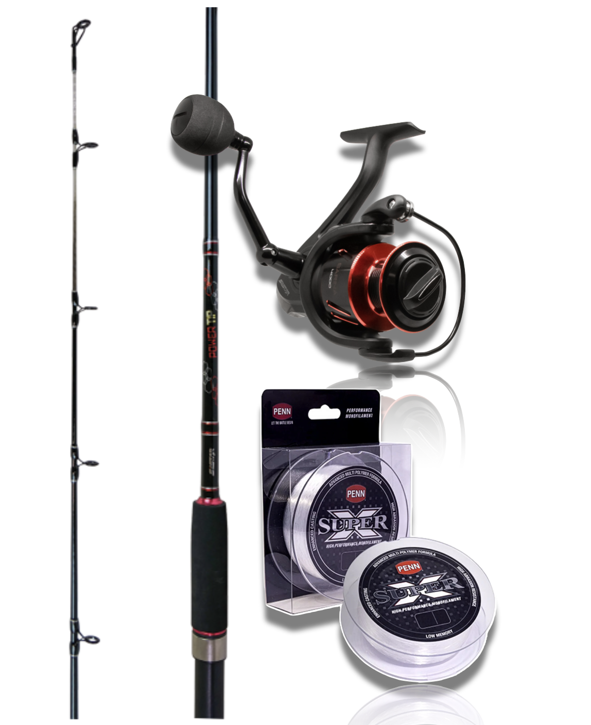 Silstar® Powertip Spin Rod 7′ 2pc 6-8kg / Silstar® Sarina 6000 / Penn ...