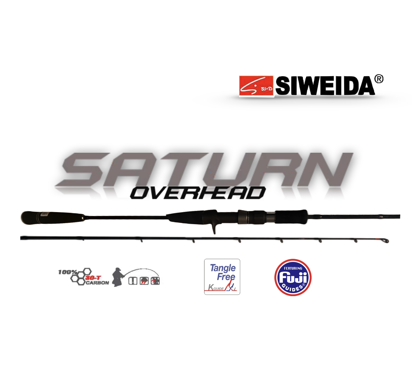 Siweida Saturn Overhead Rod – Fishing R Us Pty Ltd