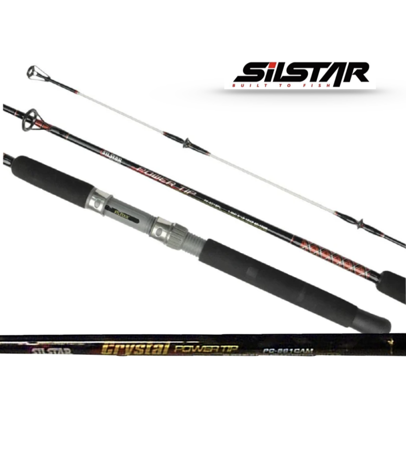 Silstar Crystal Powertip 6’6 3PC 3-6KG Travel Spin Rod – Fishing R Us ...